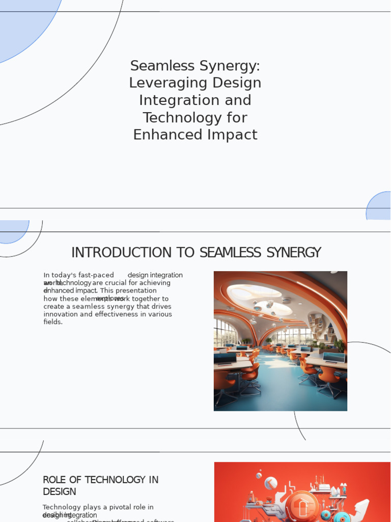 Slidesgo Seamless Synergy Leveraging Design Integration and Technology ...