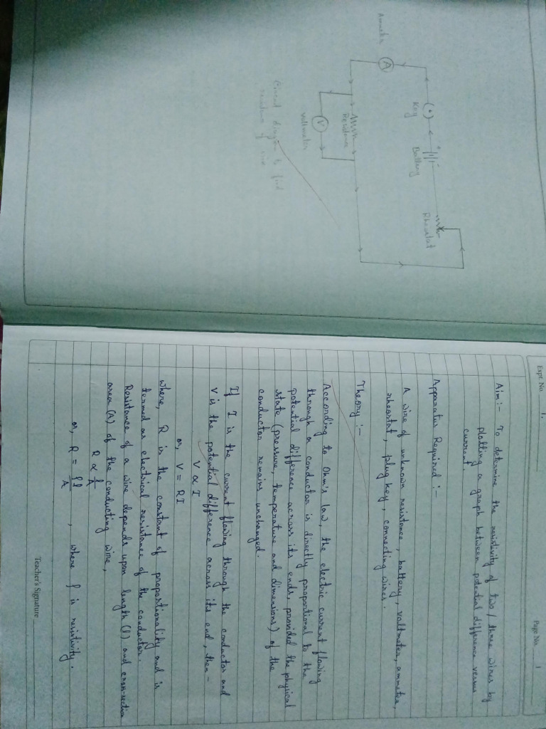 Physics Practical Class 12 | PDF