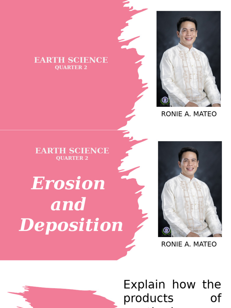Erosion and Deposition | PDF | Erosion | Glacier