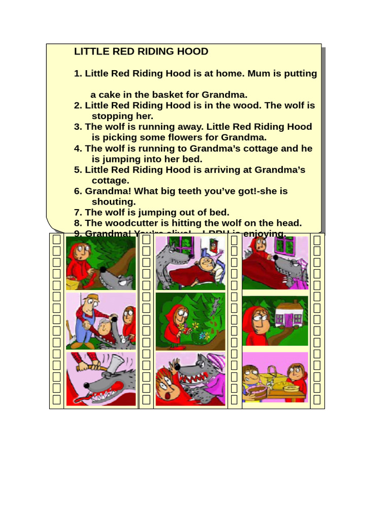 Little red riding hood | PDF