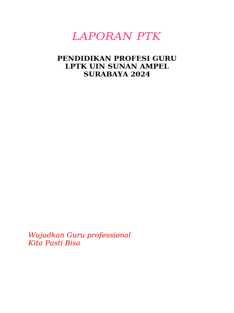 PTK BU KEIS Yul | PDF