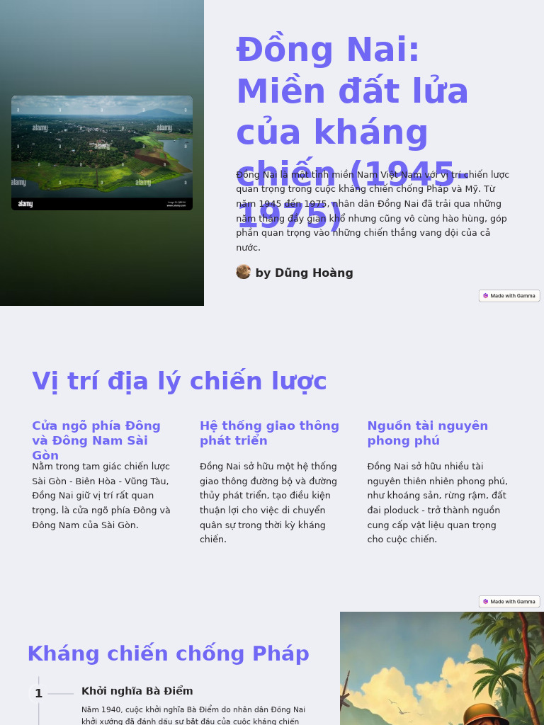 DJong Nai Mien Djat Lua Cua Khang Chien 1945 1975 | PDF