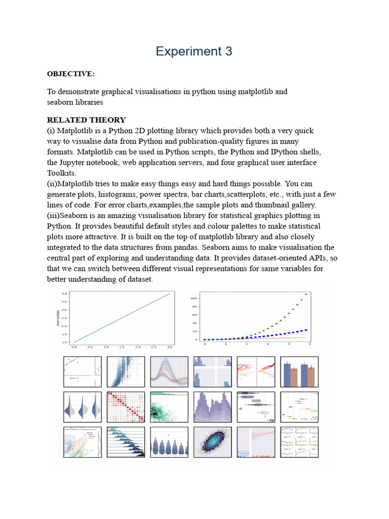 Experiment 3 | PDF | Teaching Methods & Materials | Technology ...
