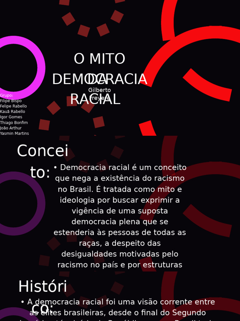 O Mito Da Democracia Racial - 20240828 - 130751 - 0000 | PDF