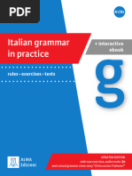 Italian Verb Tenses Chart | PDF