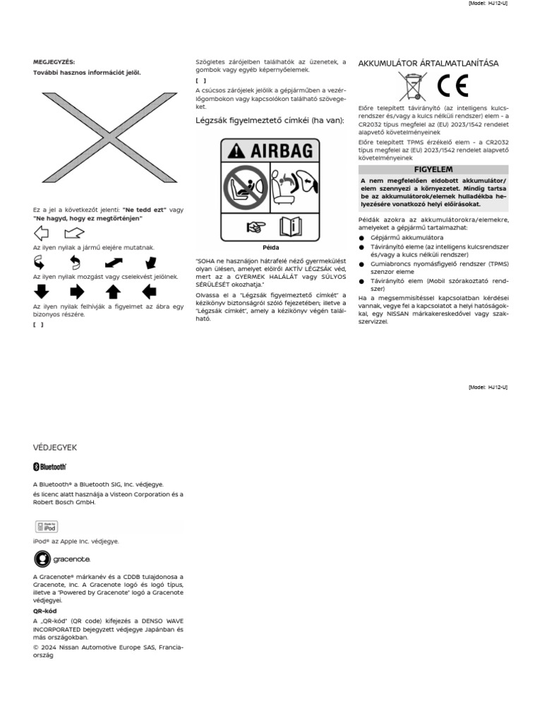 OM HU Qashqai MY24 Epower | PDF