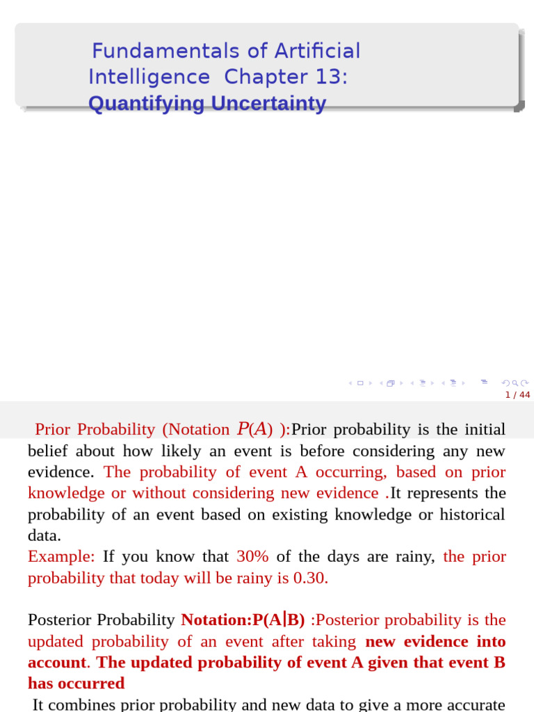 AI Uncertainty Quantification Basics | PDF | Probability Distribution | Boolean Algebra