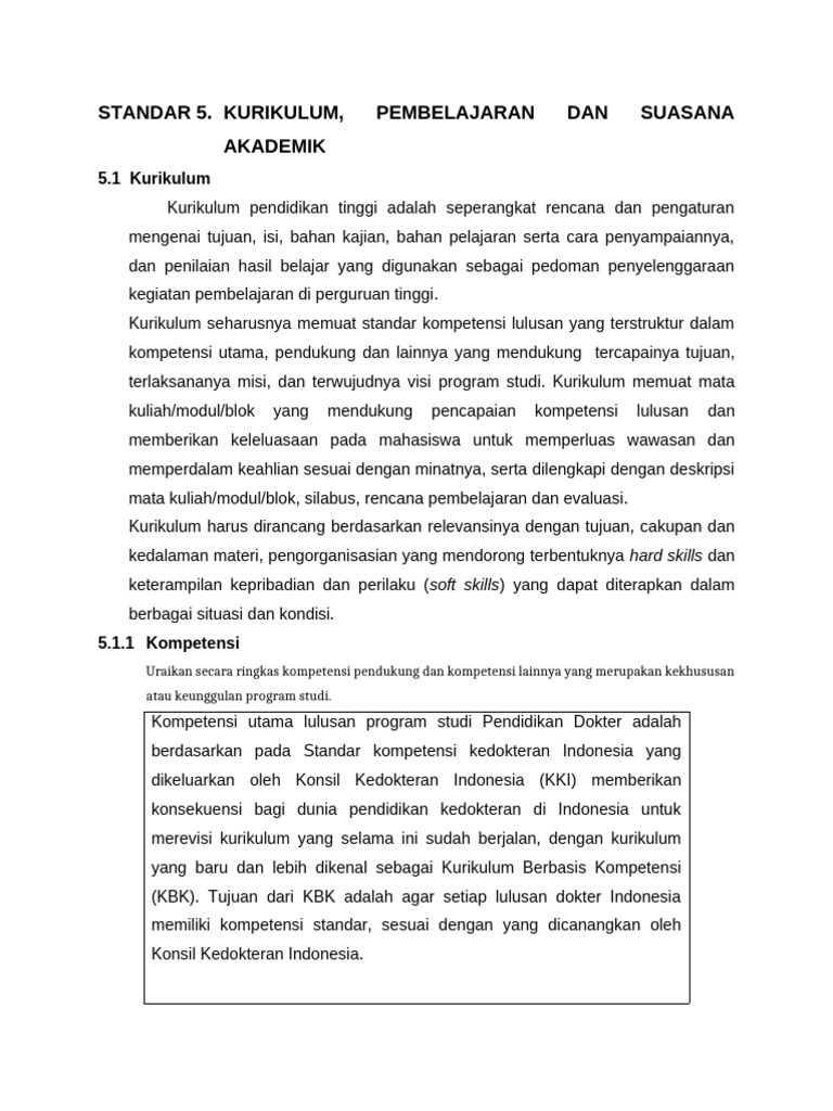 Standar 5 | PDF