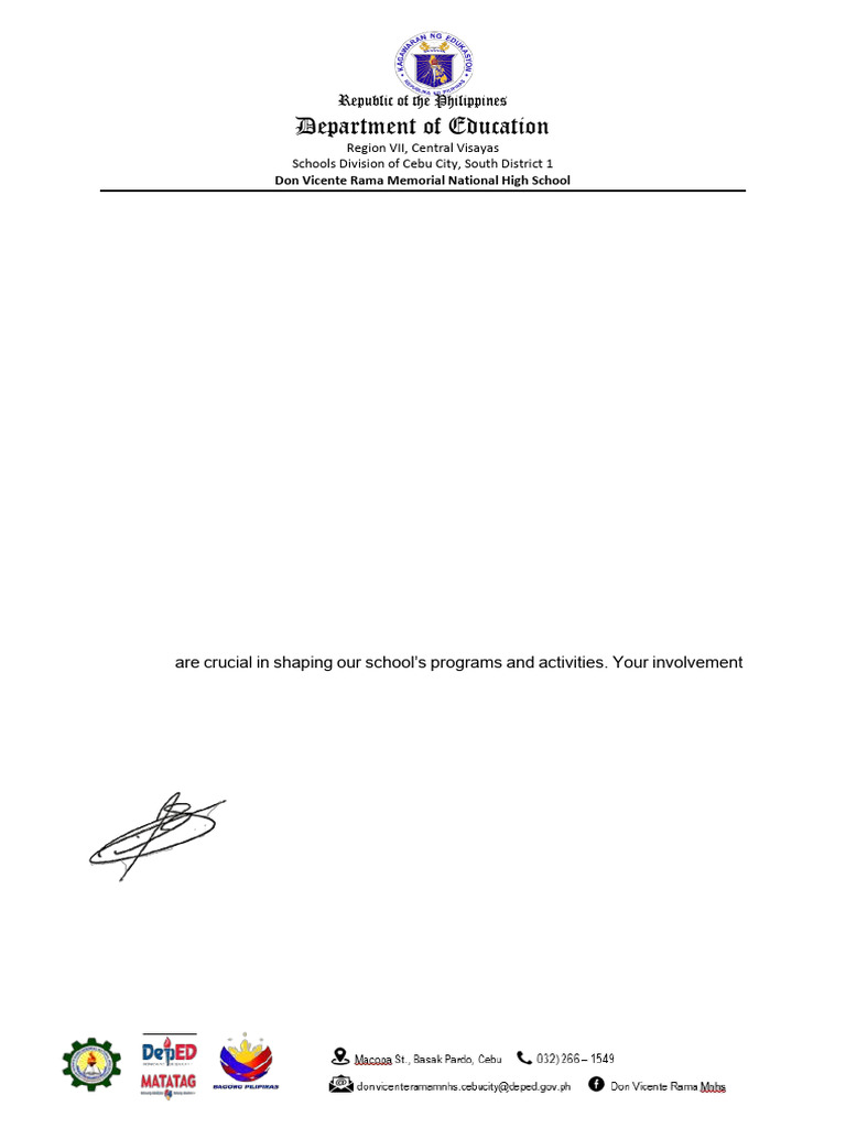 LETTER-PTA-MEETING | PDF