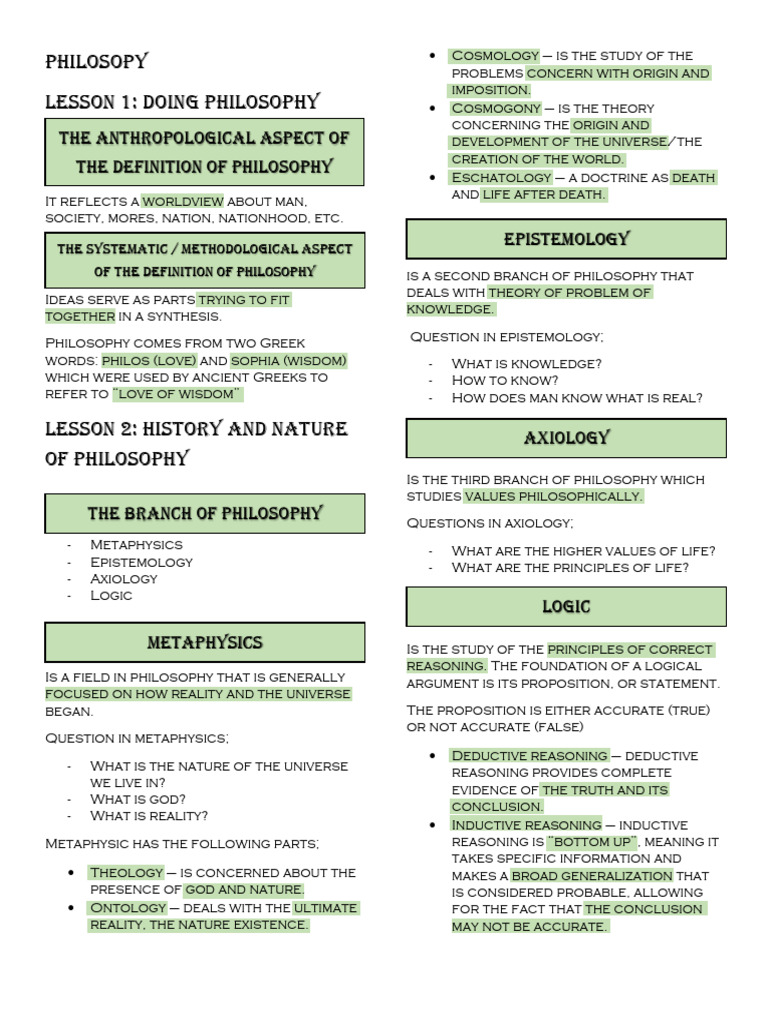 PHILOSOPY | PDF | Soul | Fallacy