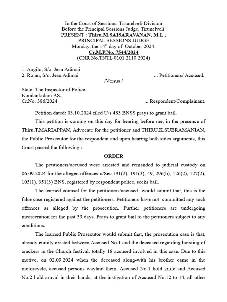 Display PDF | PDF | Bail | Prosecutor