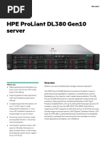 HPE ProLiant DL360 Gen12 Overview | PDF | Computer Security | Security