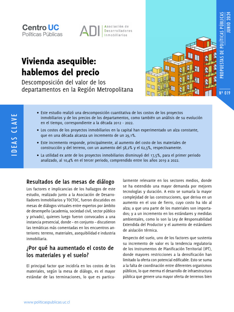 POLICY-BRIEF N019 ADI 9sept | PDF | Oferta (economía) | Economias