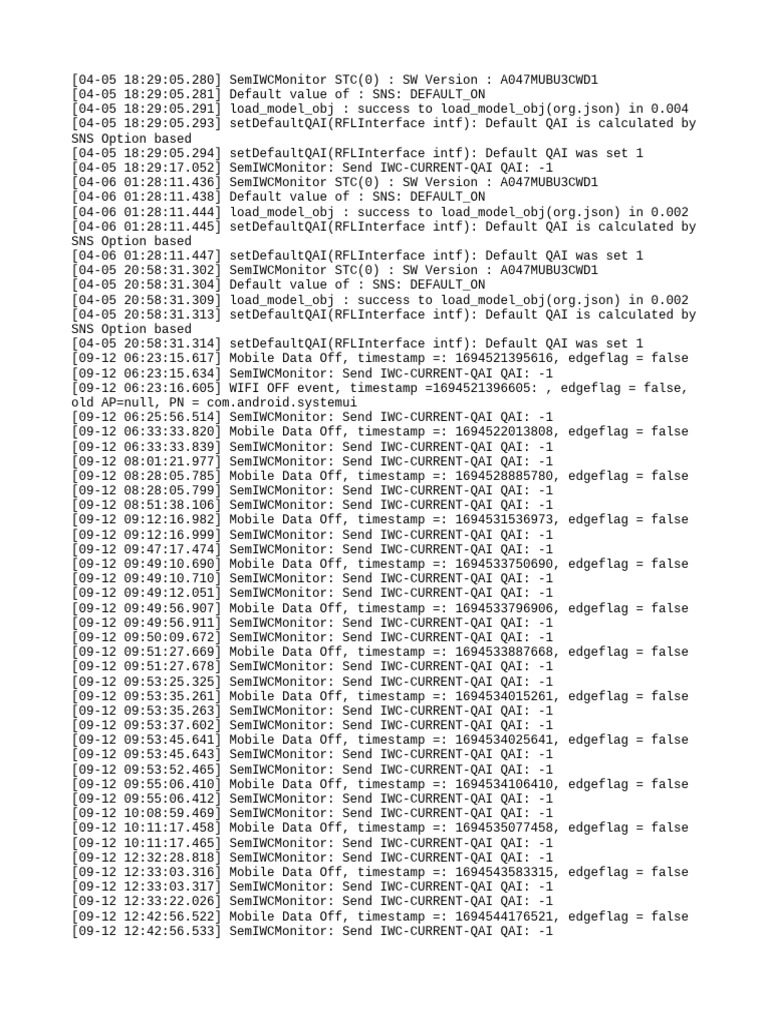 Iwc Dump | PDF | Computer File Formats