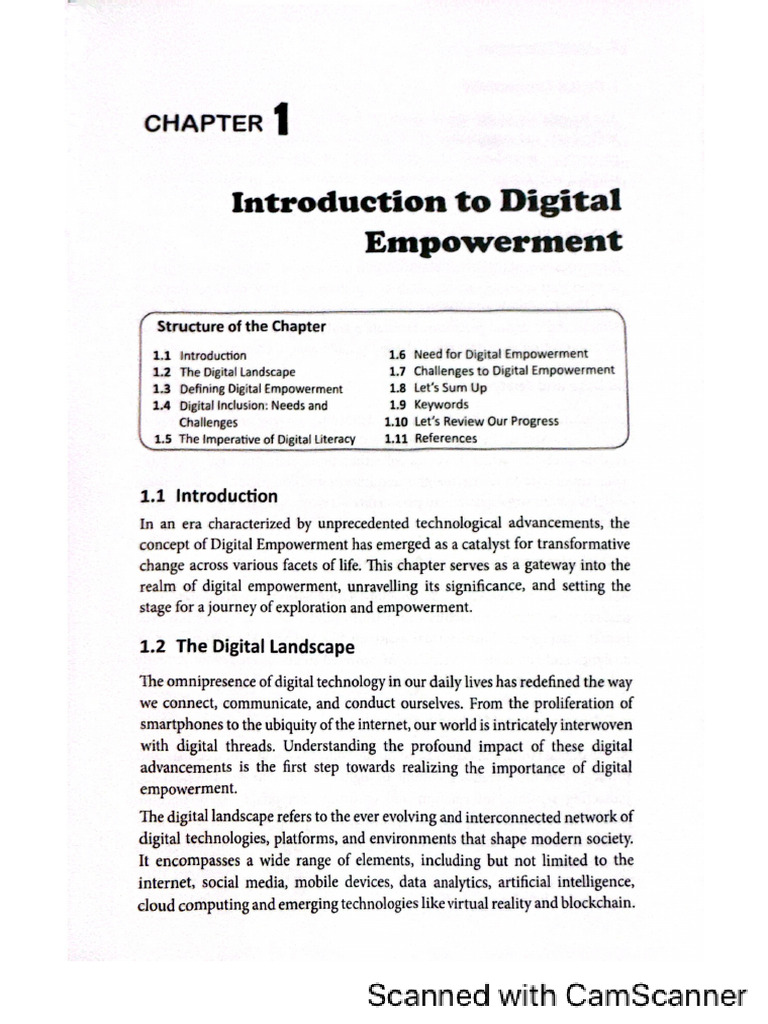 Digital Empowerment Notes | PDF