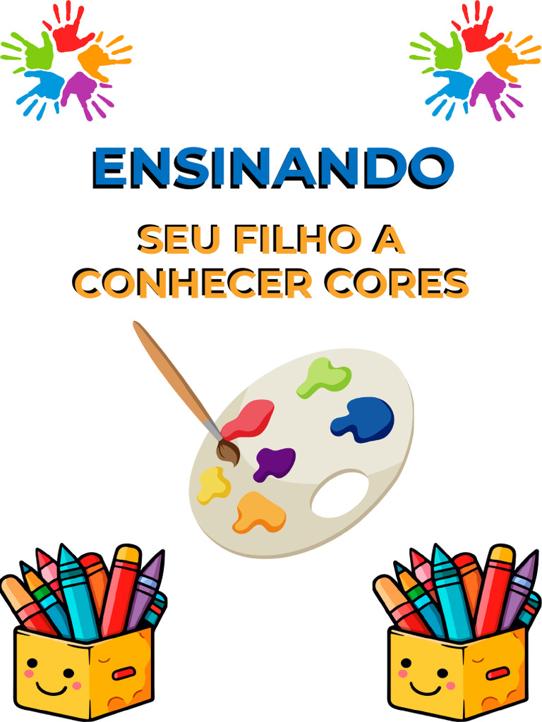 Ensinando Seu Filho a Conhecer Cores | PDF