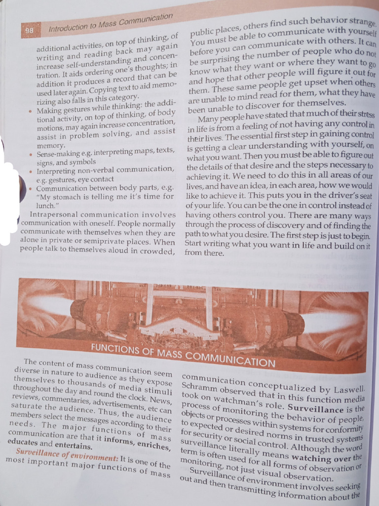 Functions of Mass Comm | PDF