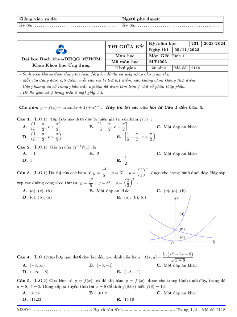 GHK231 Thi Ngày 211023 | PDF