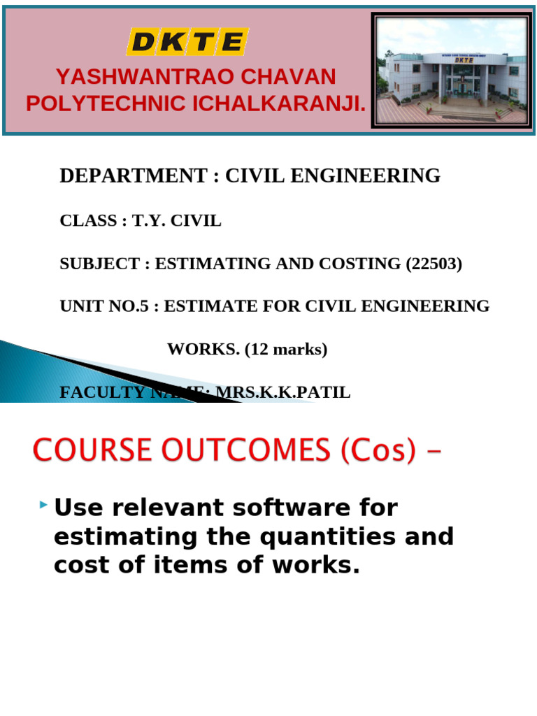 EAC Unit no.5 | PDF | Area | Slope