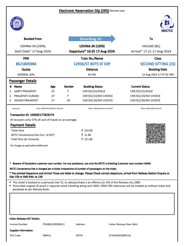 12936/St Bdts SF Exp Second Sitting (2S) | PDF | Identity Document | Payments