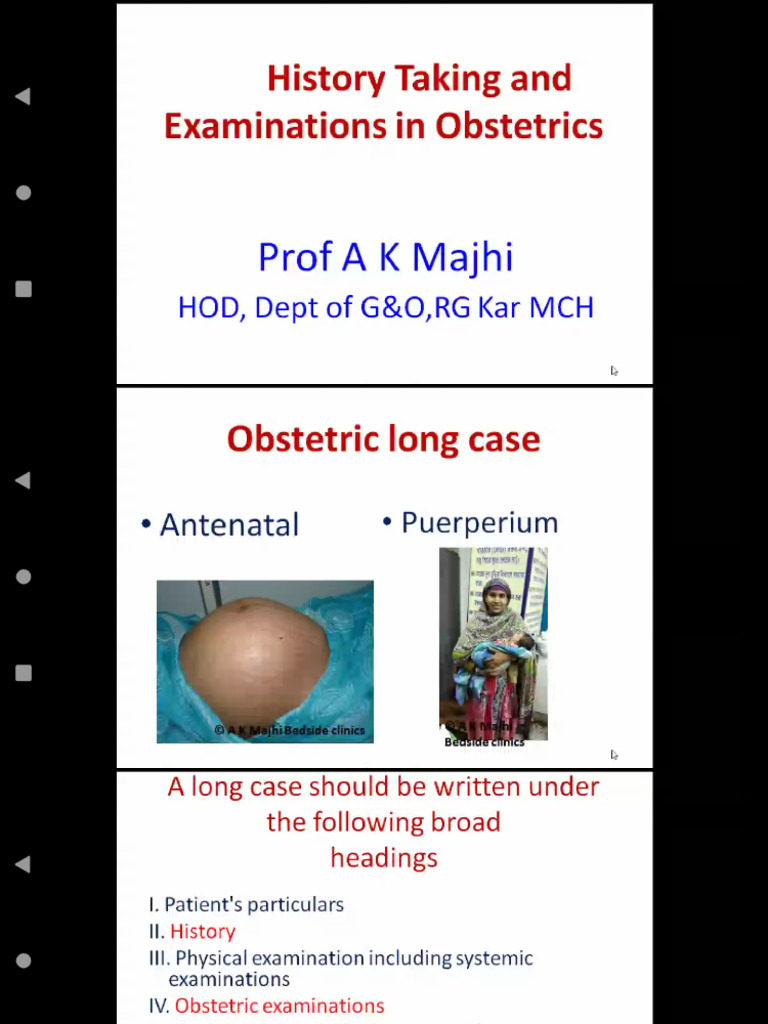 Obstetrics Long Case-1 | PDF