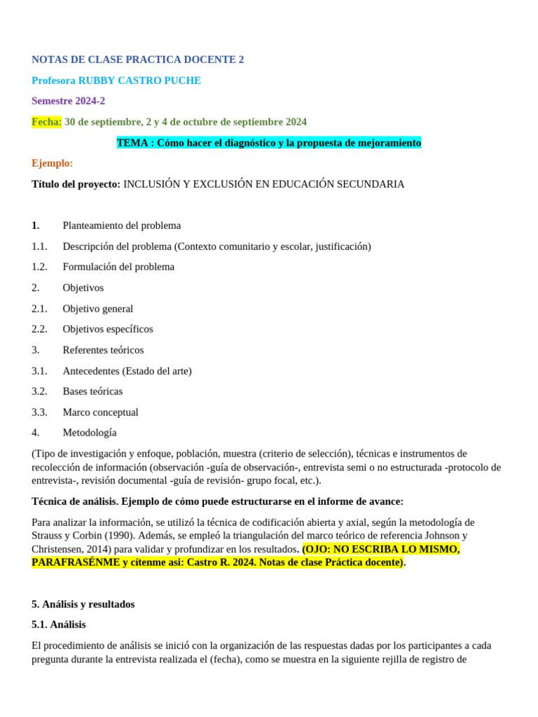 Smatriz de Codificaciã N y Anã¡lisis Preliminar | PDF | Salón de clases | Maestros