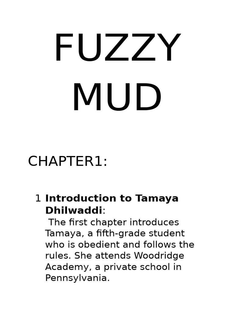 Fuzzy Mud | PDF | Wellness