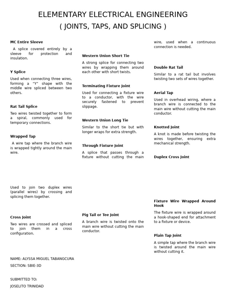 EEE Midterm Project | PDF | Wire | Electrical Wiring