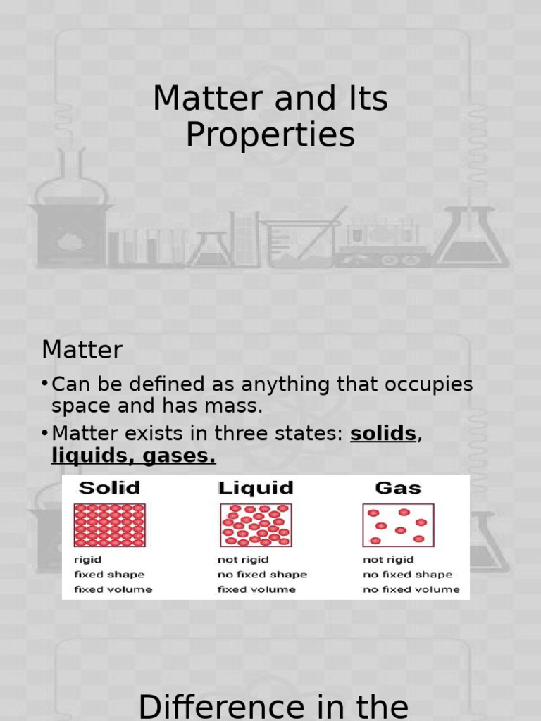 Matter and Its Properties | PDF | Mixture | Deformation (Engineering)