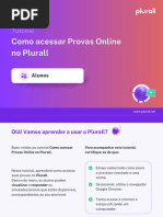 Tutorial de Login Na Plataforma Plurall | PDF