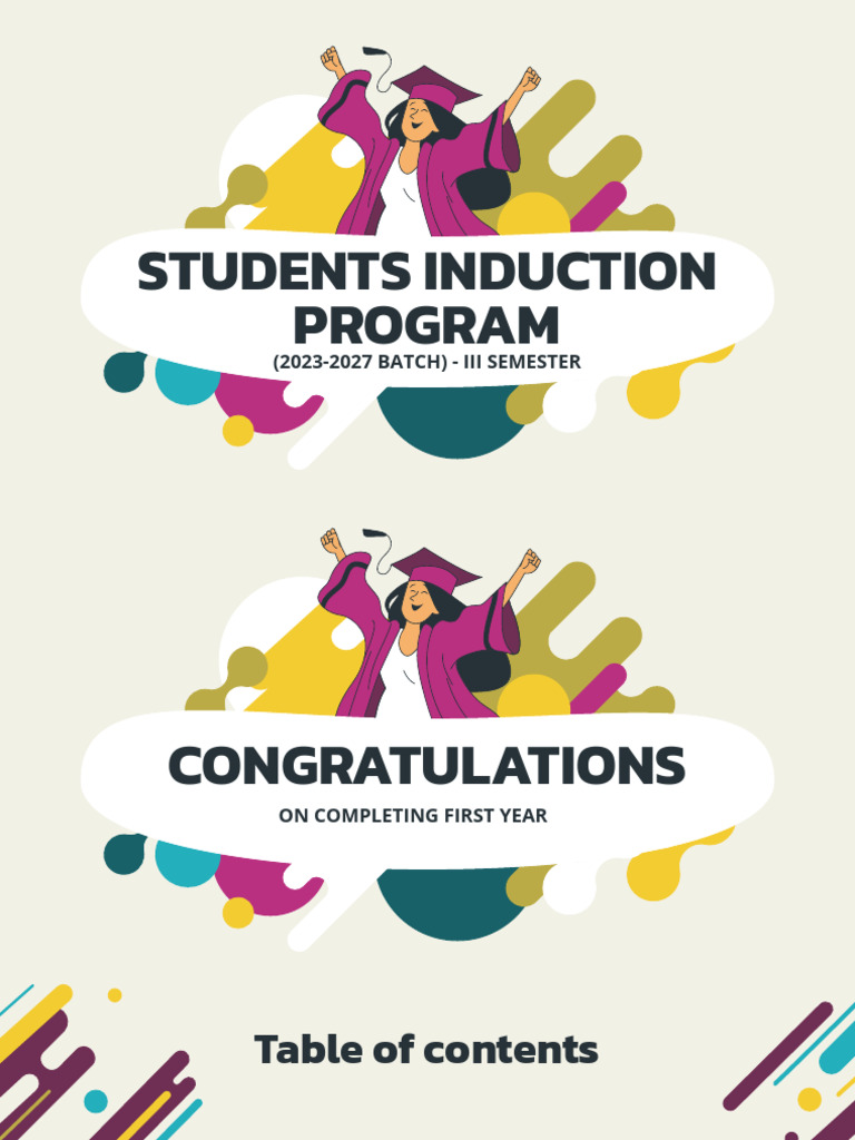 2nd Year Induction Presentation | PDF | Information Technology | Computing