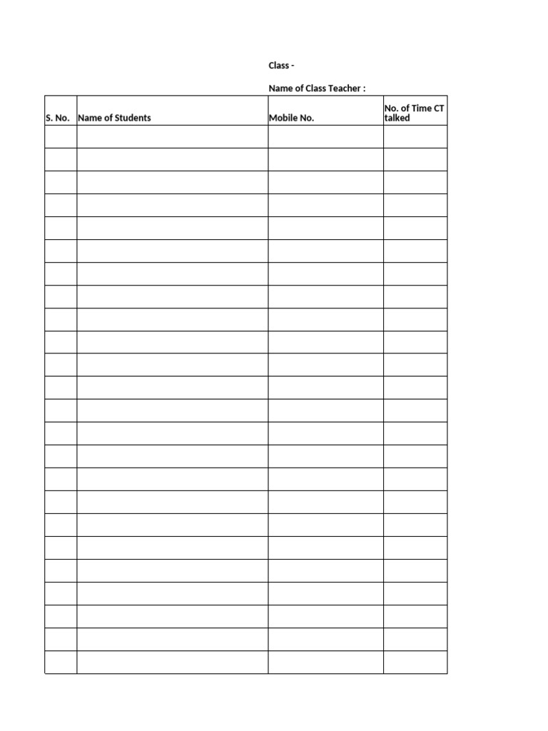 Final Class 5c Details | PDF | Teaching | Educational Personnel