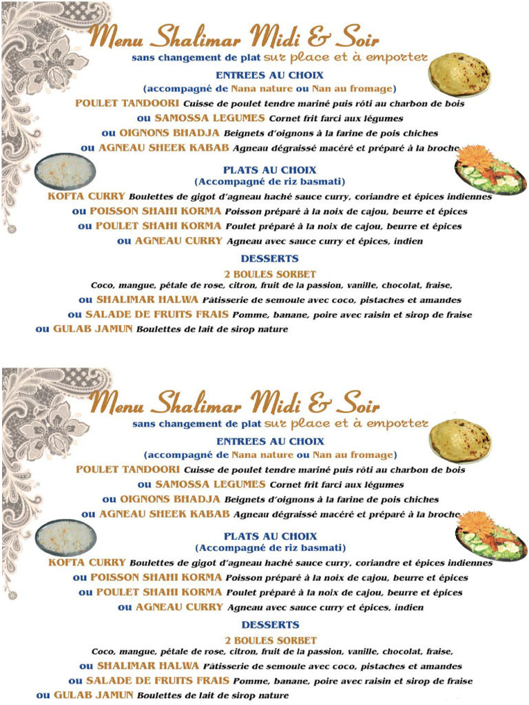 New Shalimar Adulte | PDF