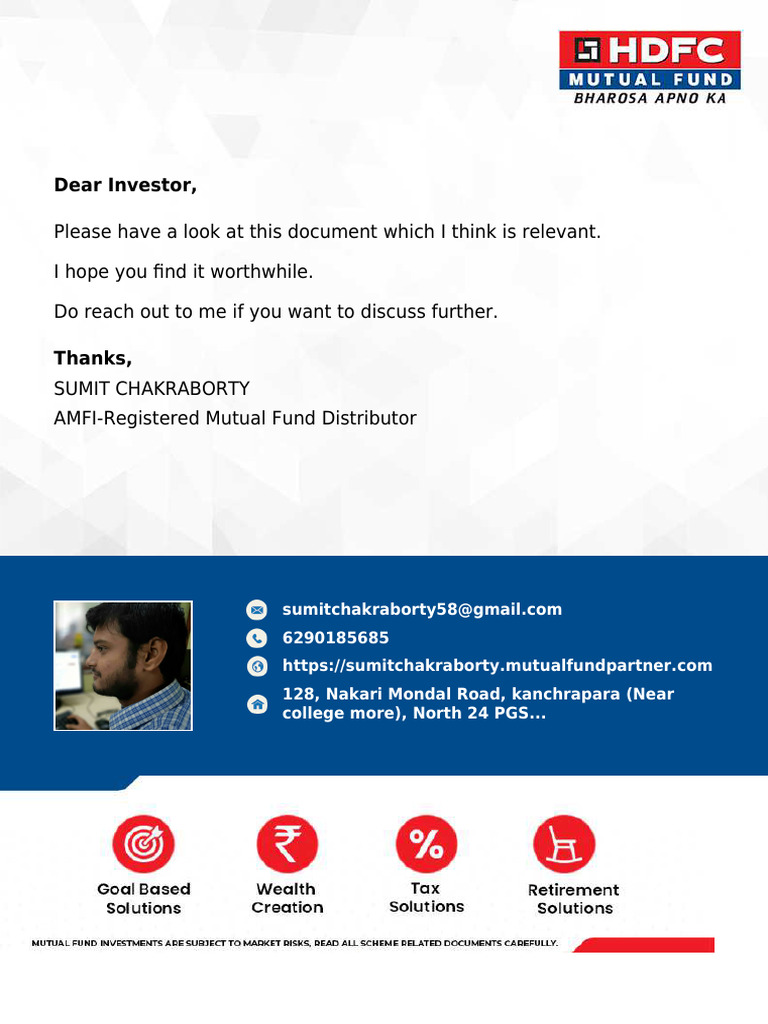 HDFC Manufacturing Fund - Leaflet With Buy Now Link | PDF | Investing ...