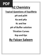Chemsheets A2 1081 Acids and Bases Booklet ANS | PDF | Acid | Ph
