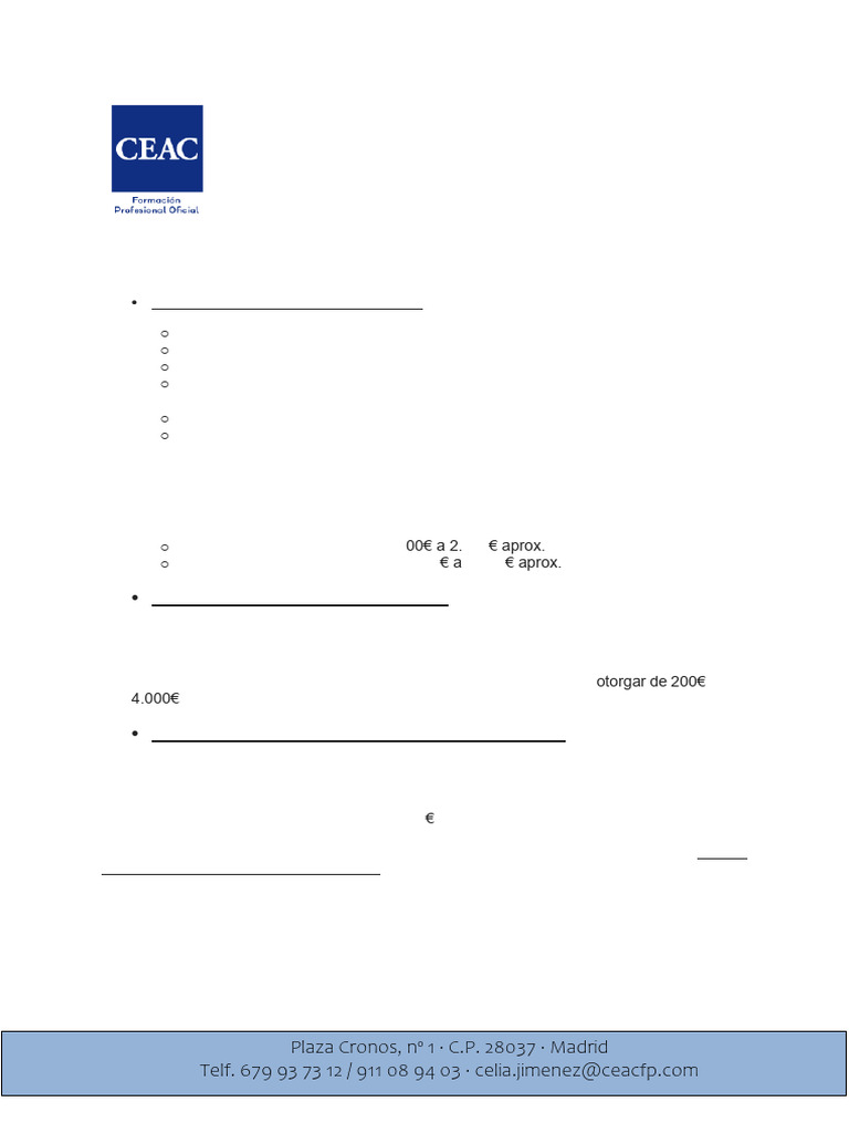 Becas + Docu Ceac | PDF | Documento de identidad
