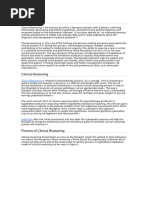 Evidence-Based Clinical Reasoning Form | PDF | Disability | Medical ...