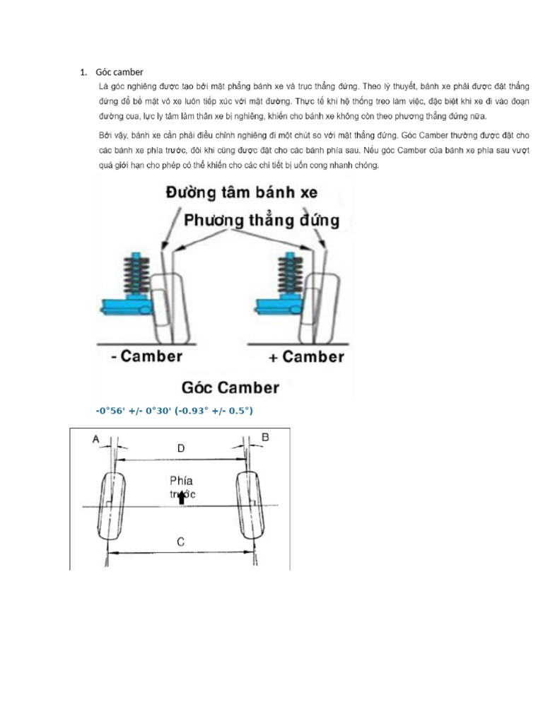 Góc camber | PDF