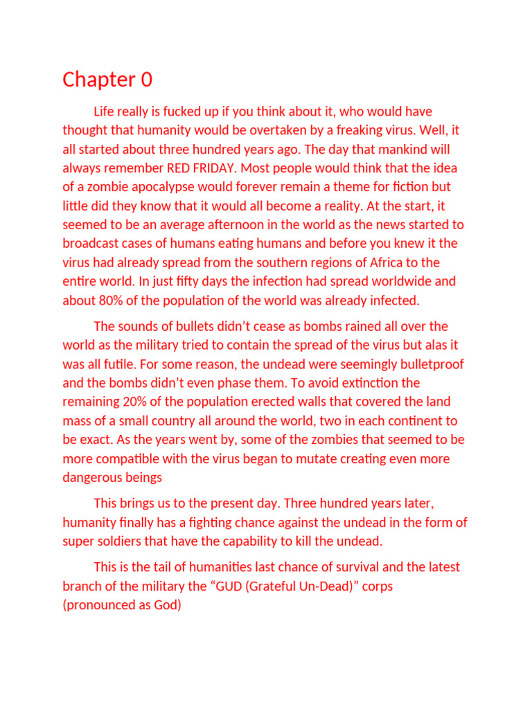 Chapter 0 | PDF | History | Young Adult