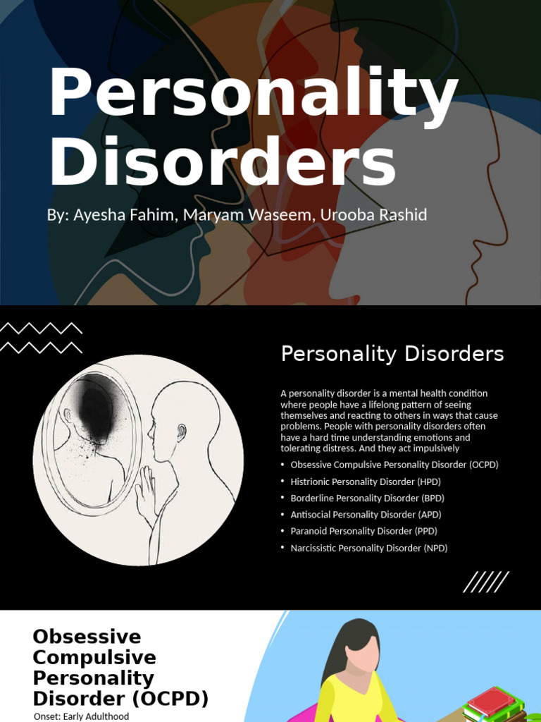 Personality Disorder Presentation | PDF | Personality Disorder ...