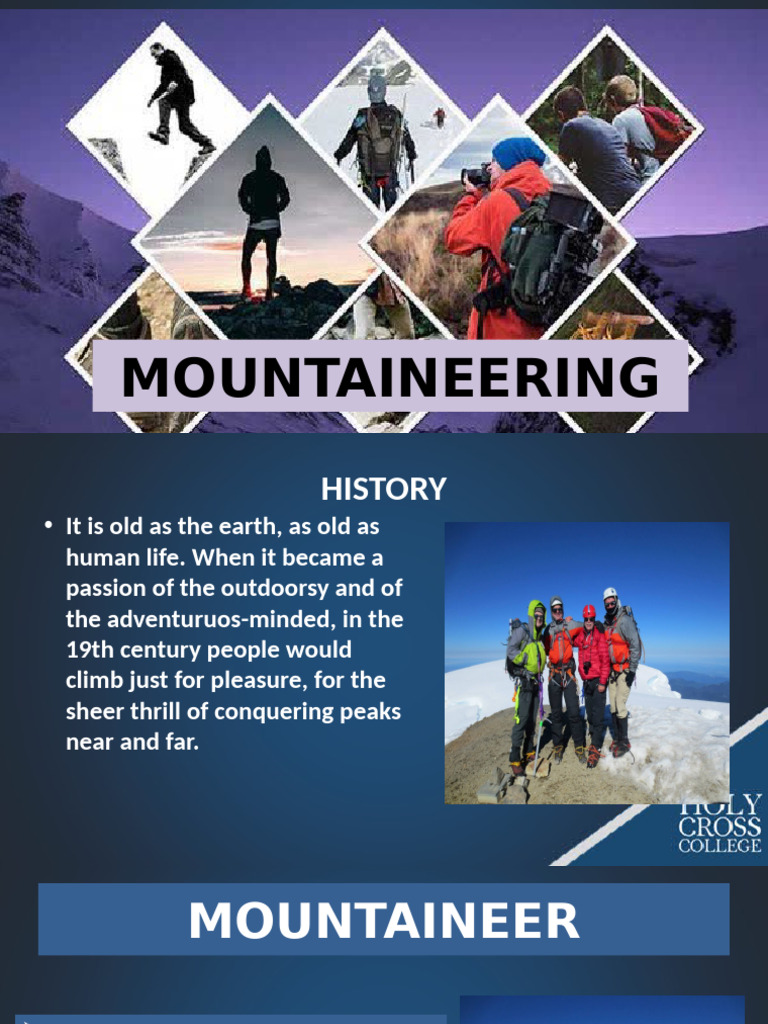 Overview of Mountaineering Activities | PDF | Mountaineering | Rock ...