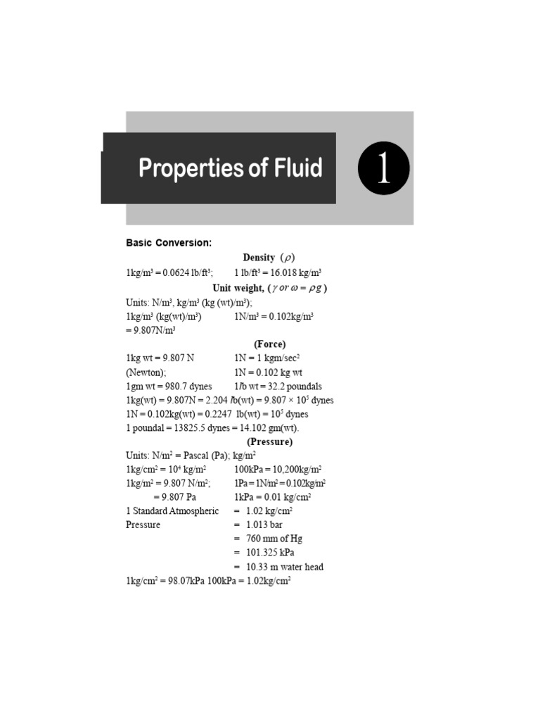 Chapter 8 - Fluid Mechanics | PDF | Buoyancy | Pressure Measurement