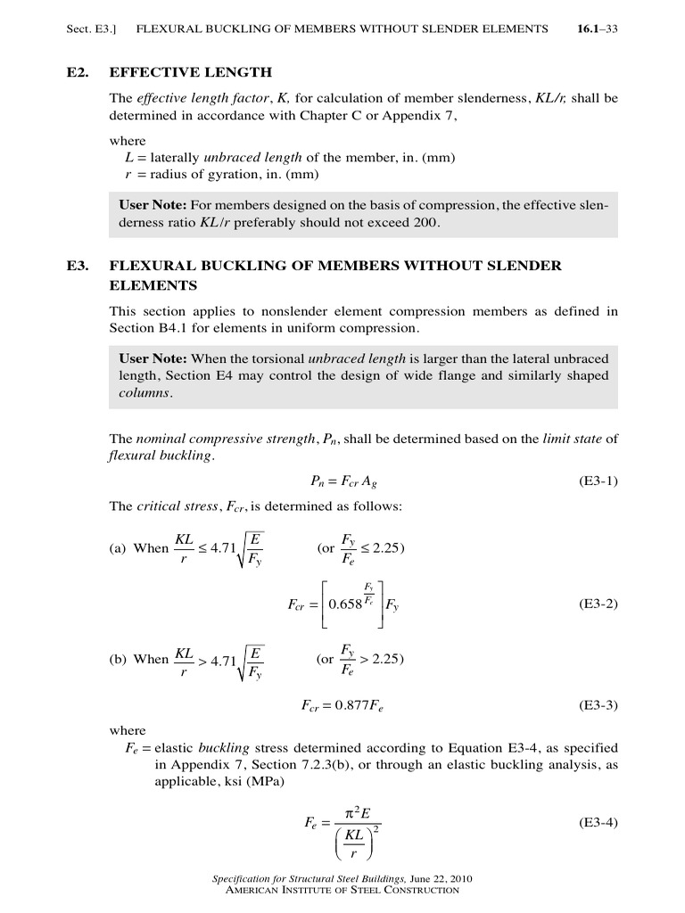 Column - Conditions | PDF | Buckling | Structural Engineering