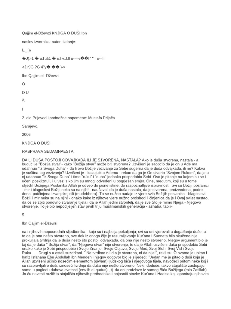 Knjiga o Dushi 2 Dio | PDF