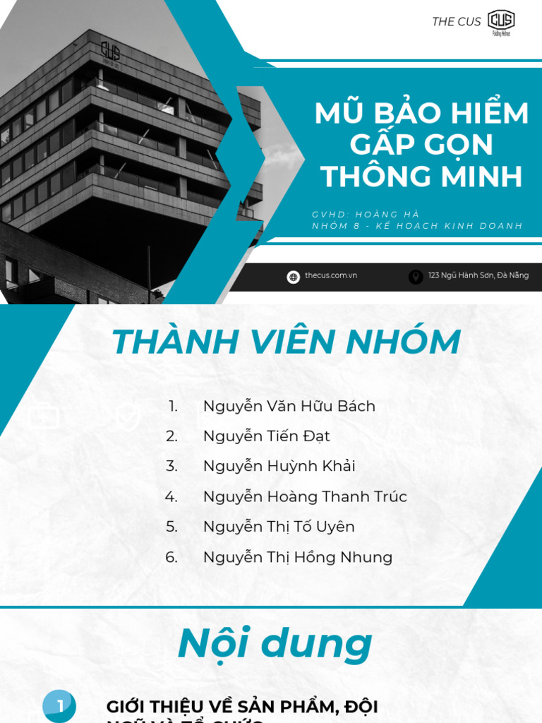 Mũ Bảo Hiểm Gấp Gọn Thông Minh: The Cus | PDF