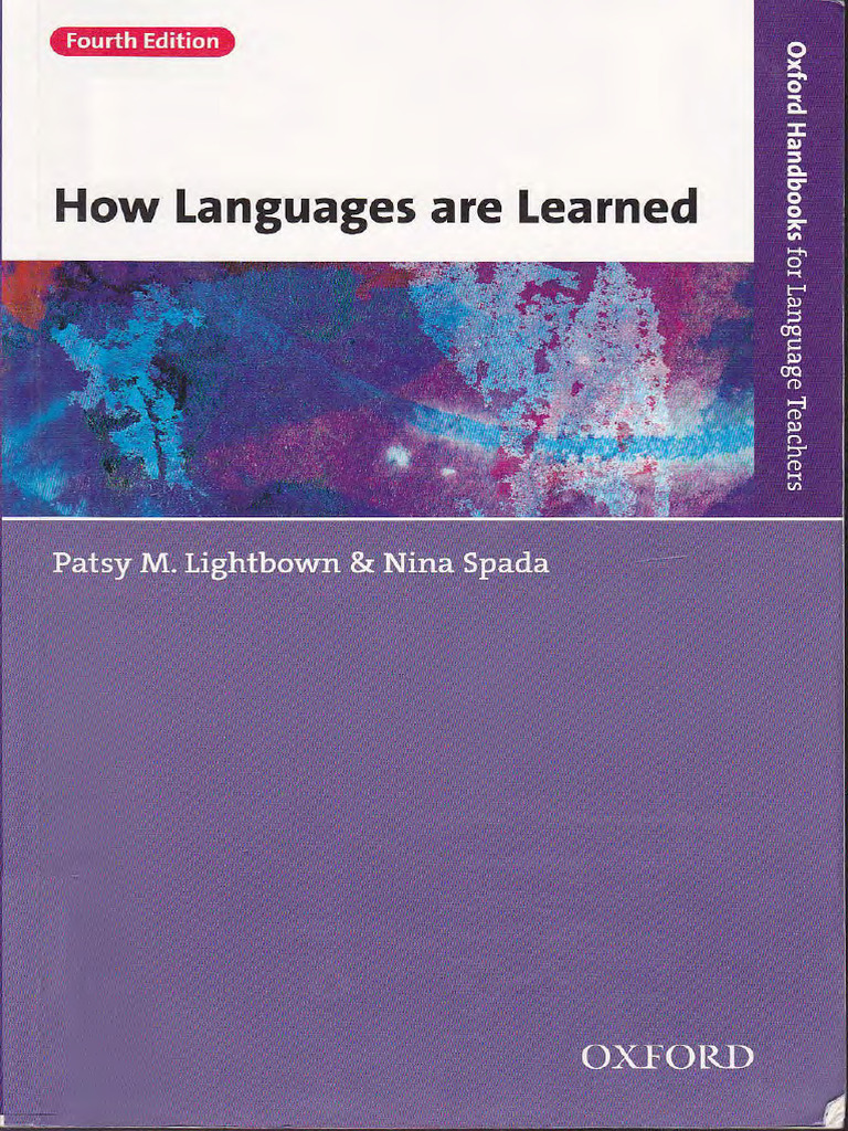 How Languages Are Learned: 4th Edition | PDF | Second Language ...