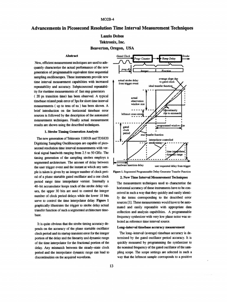 Advancements_in_picosecond_resolution_time_interval_measurement_techniques | PDF | Accuracy And ...