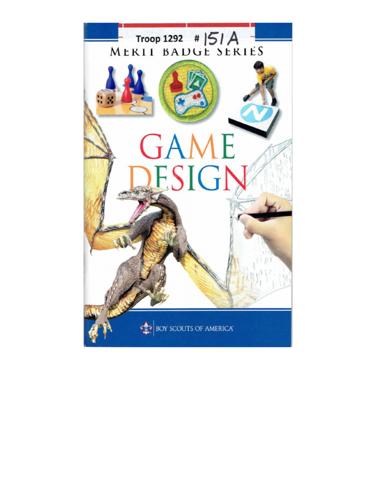 Game Design Merit Badge Pamphlet | PDF
