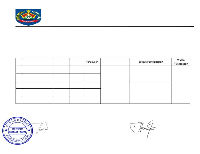 JADWAL PELAKSANA REMIDI PENGAYAAN (Kls 6) PPKN | PDF