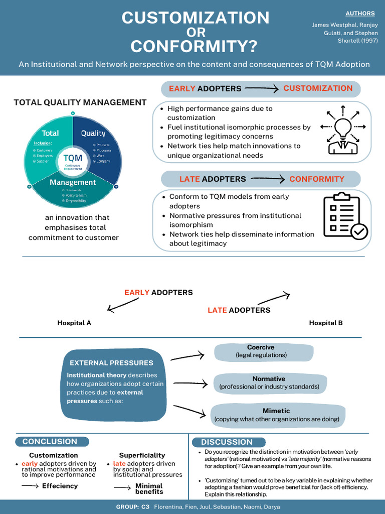 C3 - Customization or Conformity | PDF | Liberal Arts Education ...